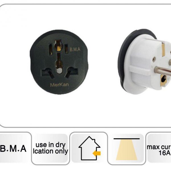 مبدل برق Merkan مدل KT-168 - فروشگاه اینترنتی گندور
